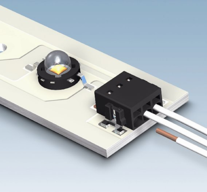 Federkrafttechnik: LED-Anschlusstechnik von Phoenix Contact – E ...