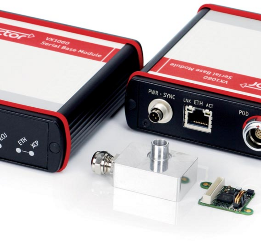 Vector Informatik: Schnittstellen-Hardware arbeitet mit einem Datendurchsatz von bis zu 5 Mbyte ...