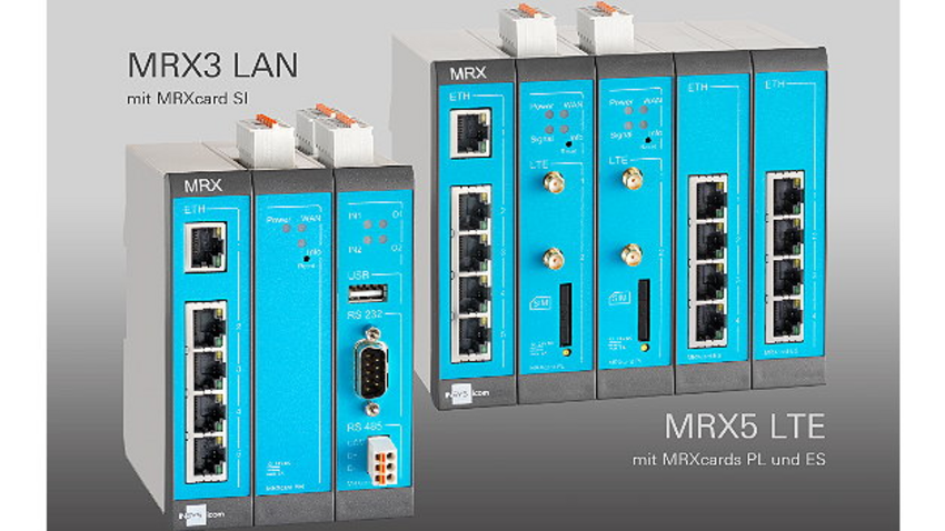 Insys icom: Modulare Industrie-Router der MRX-Serie sind jetzt ...